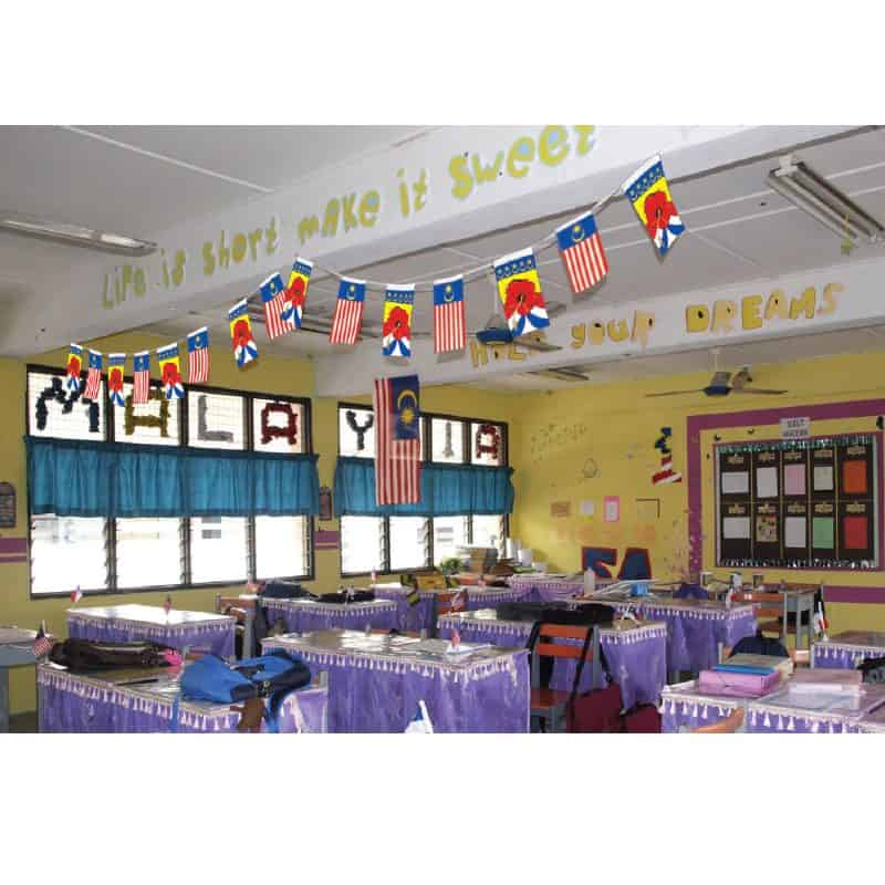 PROJEK MEMBUAT HIASAN BENDERA MERDEKA - ITSSB