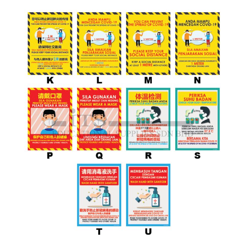 POSTER 3K UNTUK SEKOLAH - ITS Educational Supplies Sdn Bhd