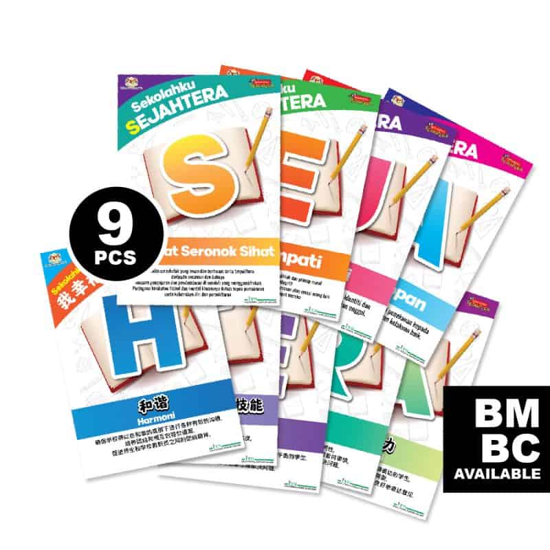 POSTER SEKOLAHKU SEJAHTERA A3 (BM/BC) - ITS Educational Supplies Sdn Bhd